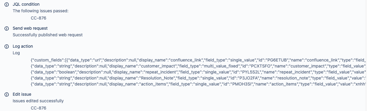 Not able to retrieve fields within webresponse usi...
