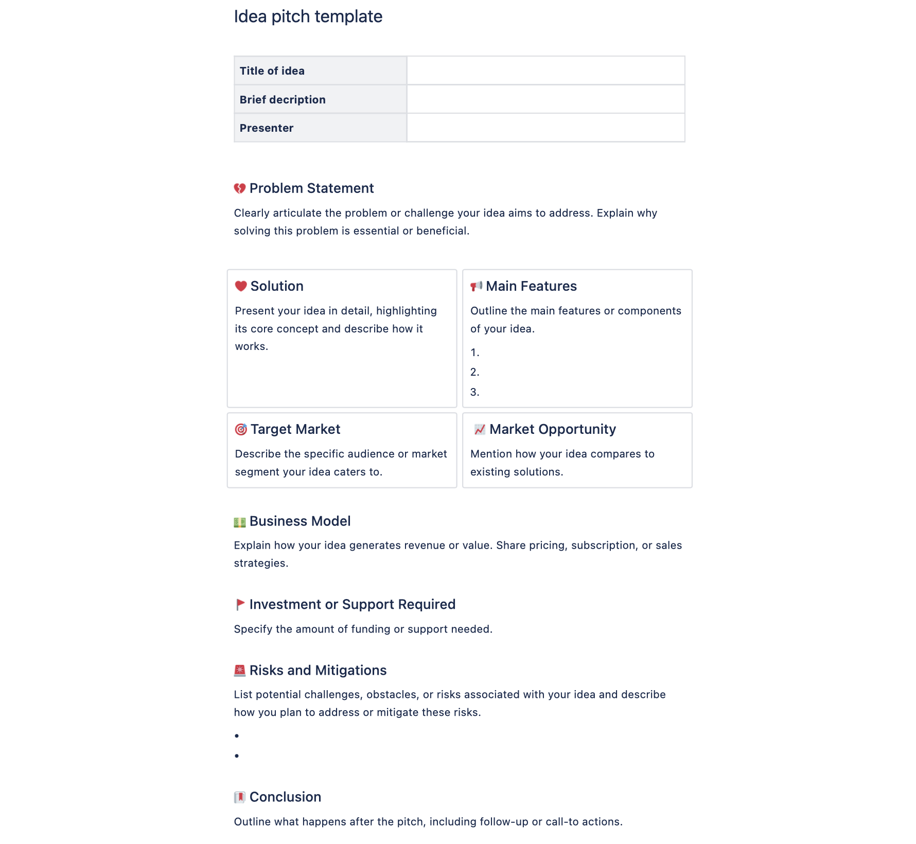 📖 How to create a pitch deck in Confluence Cloud - Atlassian Community
