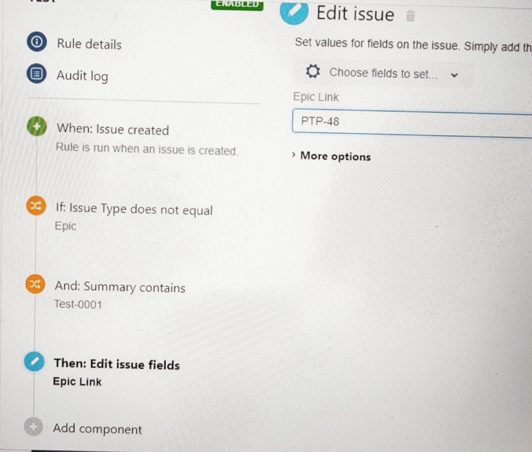 How to automatically link newly created issues as ...