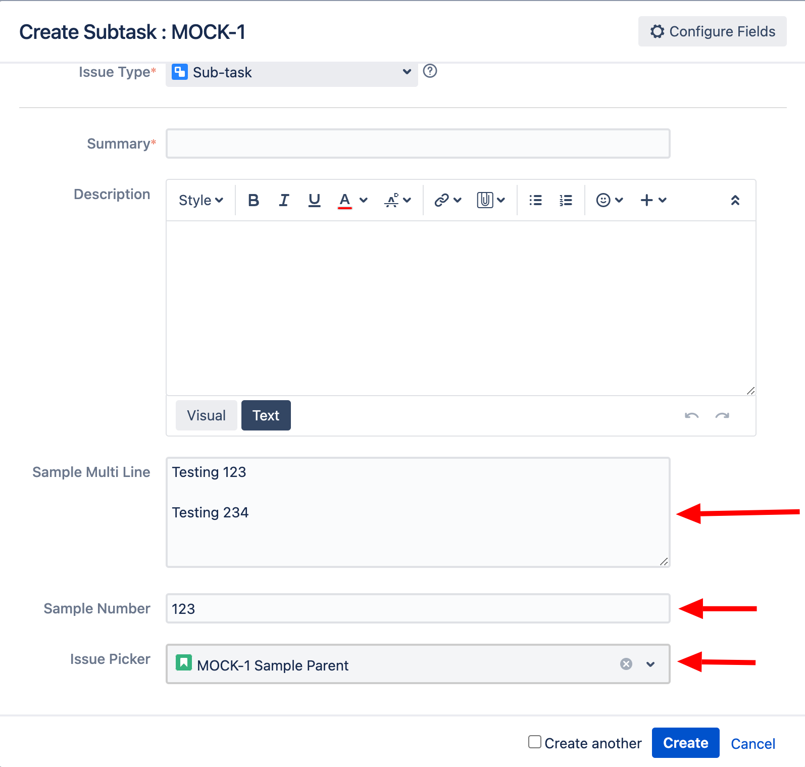 Solved: How to copy field from parent to subtask on create...