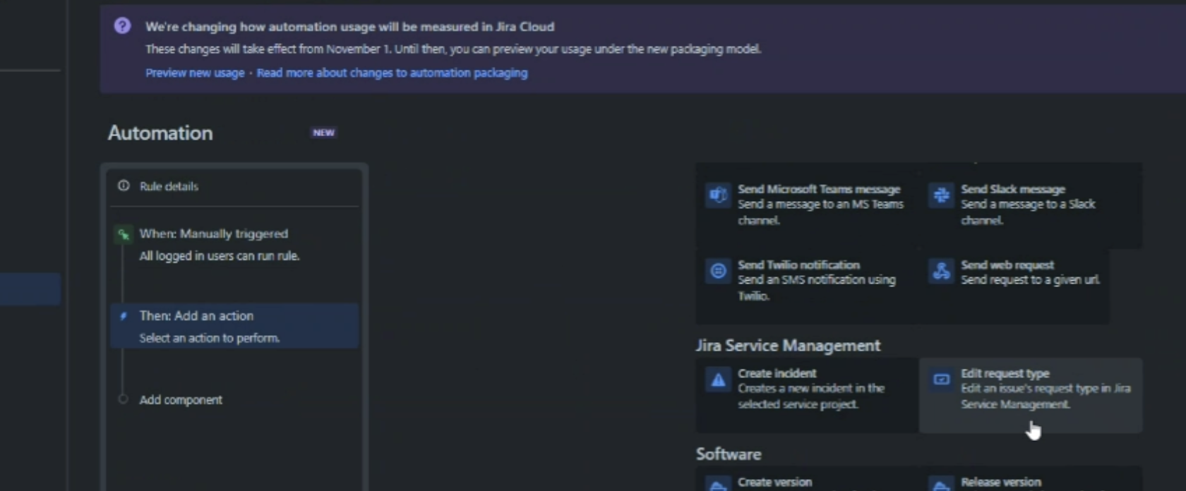 How to connect Jira software issue and JSM service...