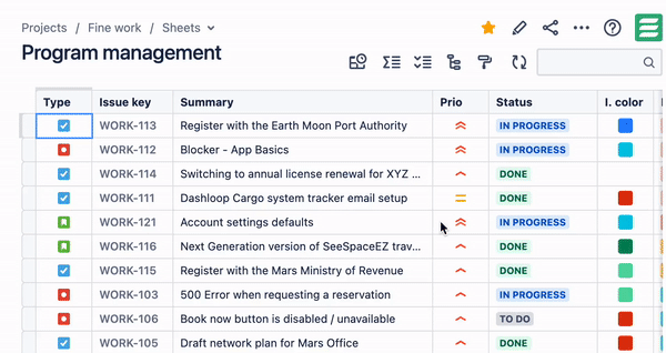 Solved: Jira Cloud for Sheets integration with JIRA ITSM
