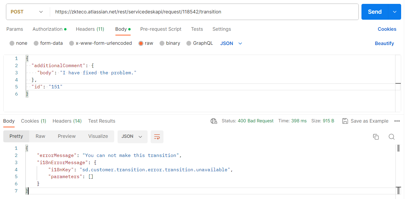 Solved: REST API - Transition/Change Status Issue Jira Des...