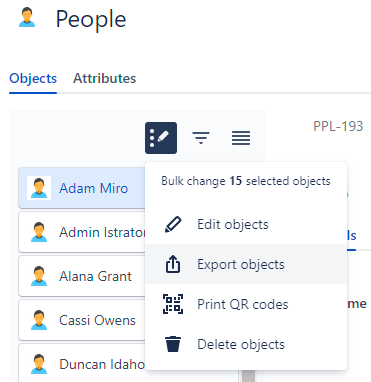 Solved: Report Menu for JIRA Assets
