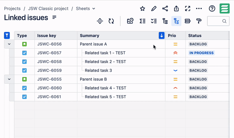 Solved Jql To Find Related Issues That Have A Specific Su