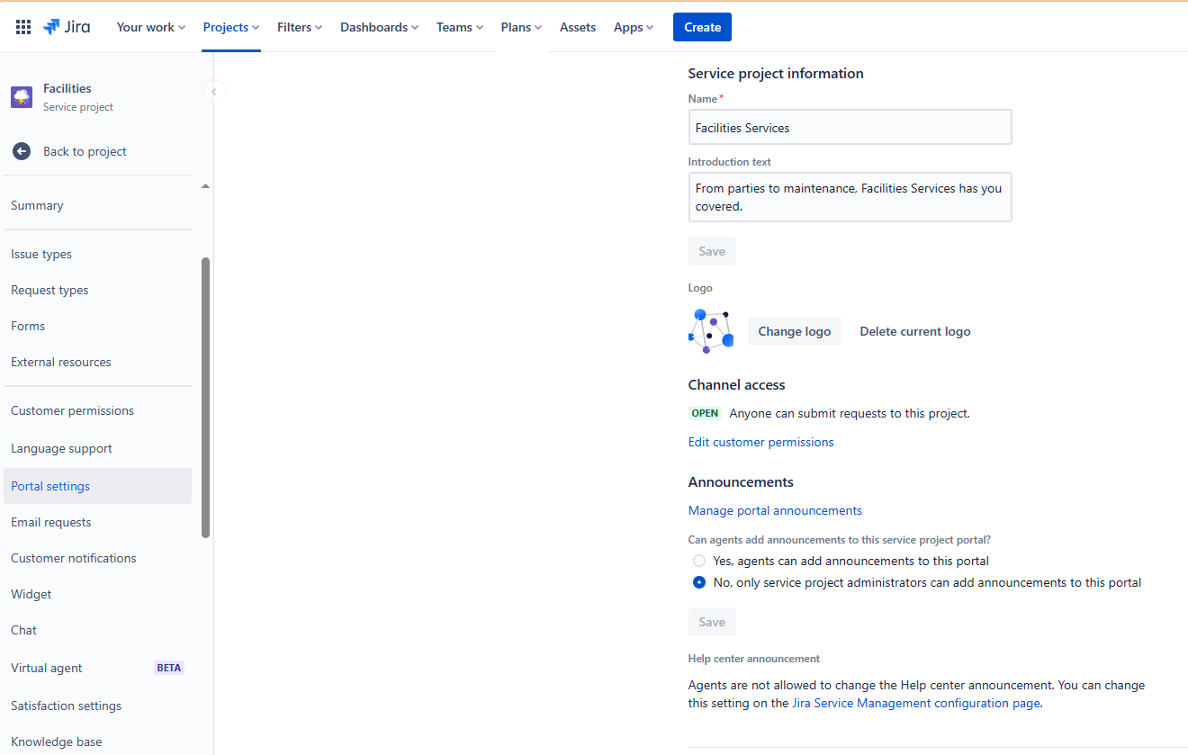 Solved: Customization options of Customer Portals - What i...
