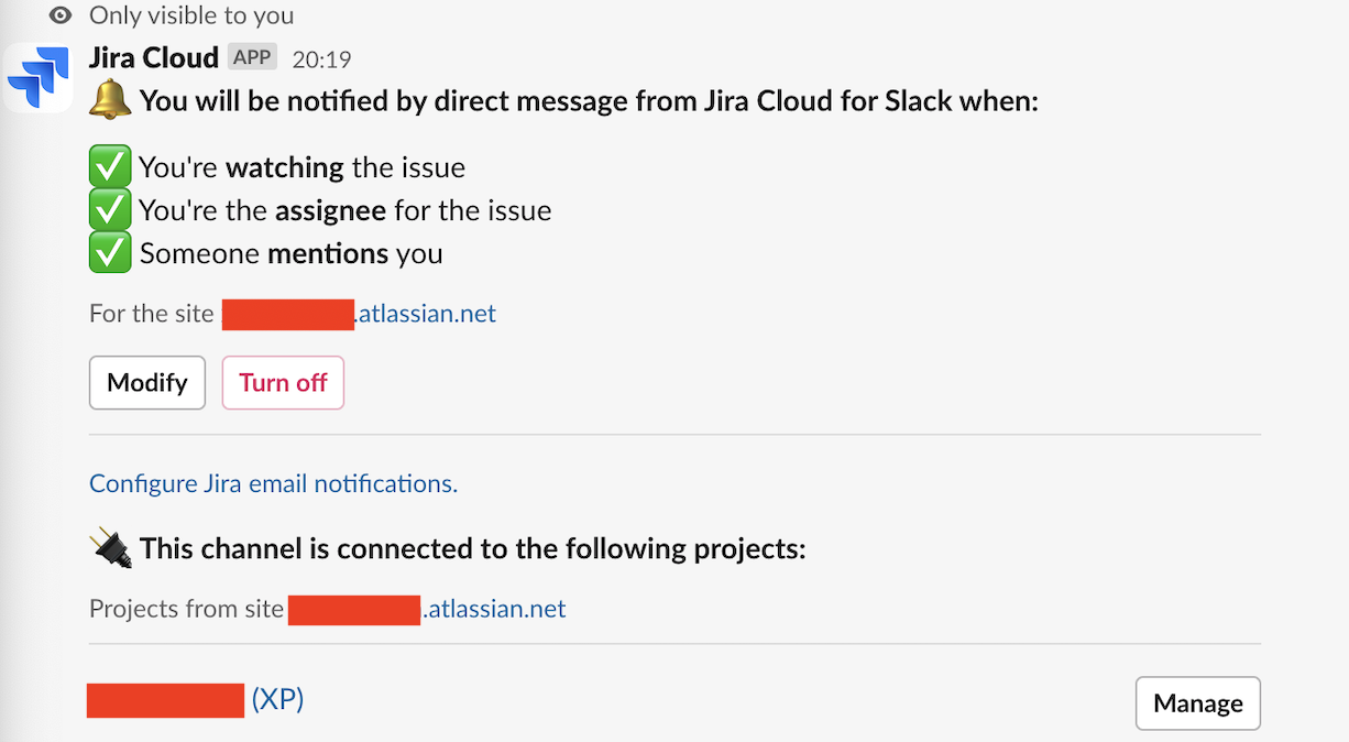 Slack notification when someone leaves a comment