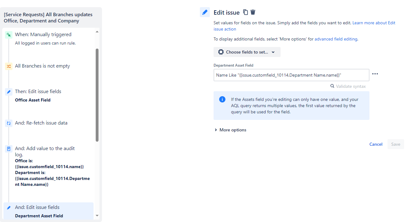 Solved Automation To Update Multiple Asset Object Fields