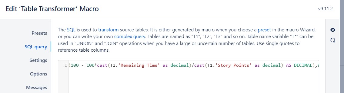How to Round off values in Table Transformer in Co...