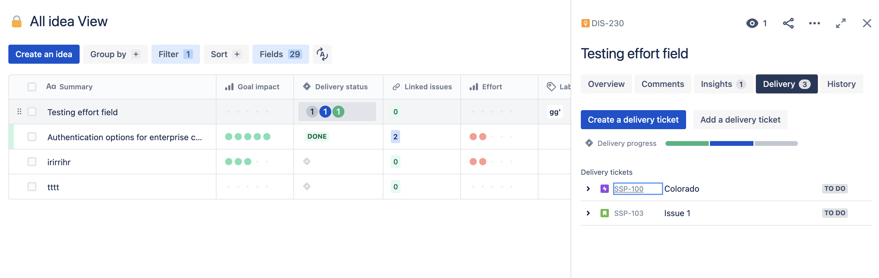 Solved: Jira Product Discovery: Custom Delivery Statuses