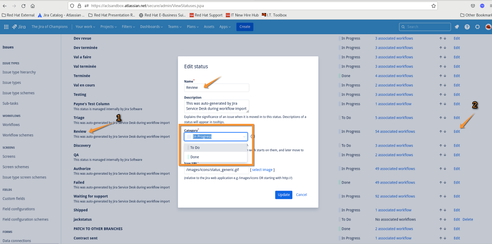 Solved: How to update the color of the status