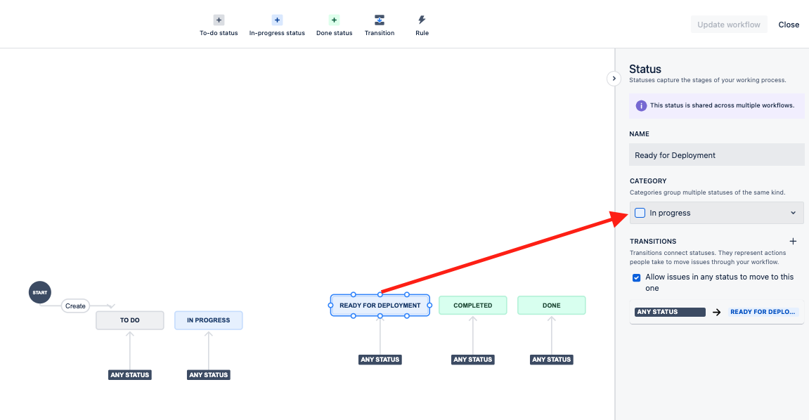 Solved: How to update the color of the status