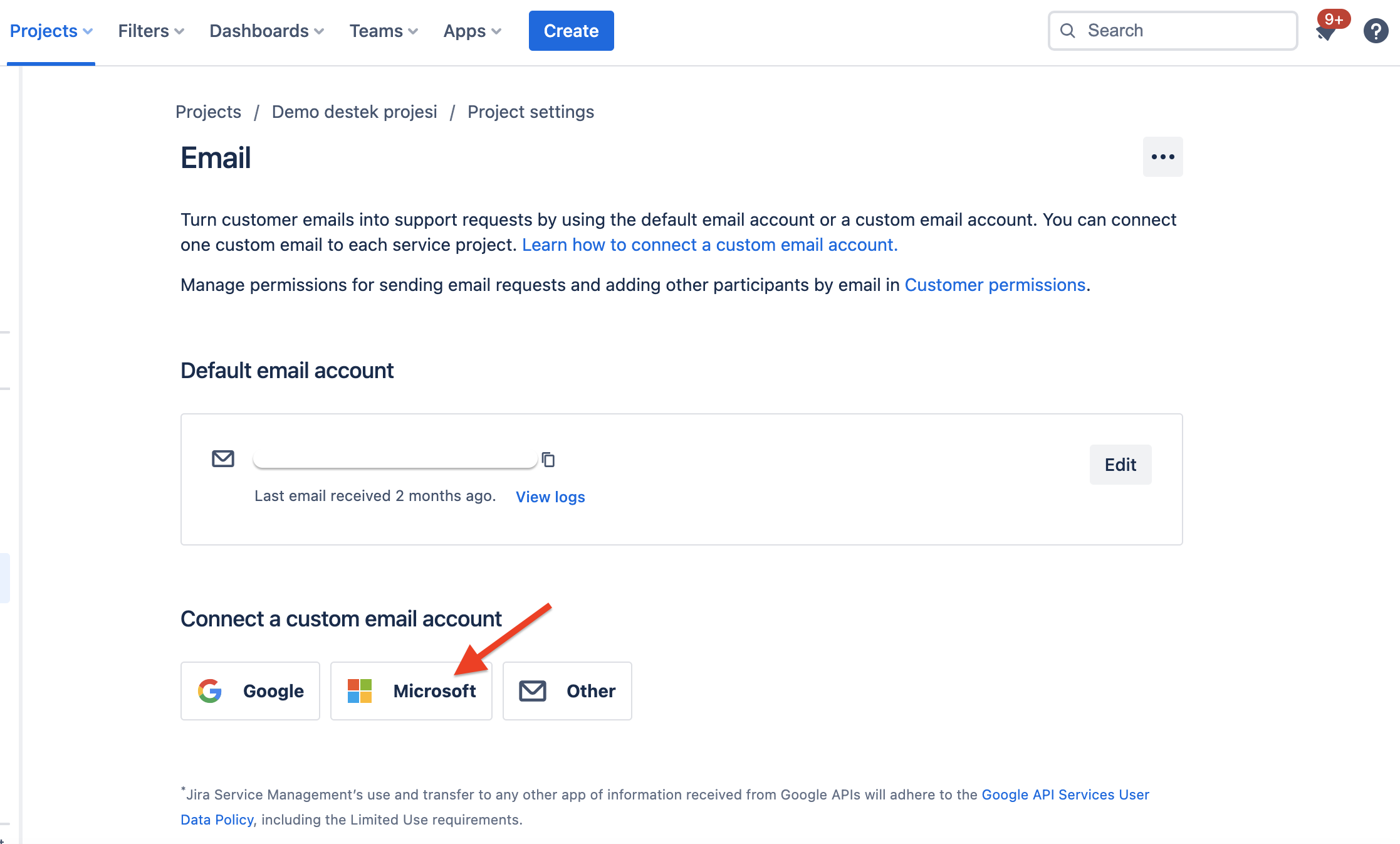 Solved: How to configure email request using microsoft acc...