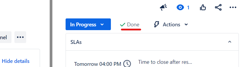 Solved: Clear resolution on reopen ticket