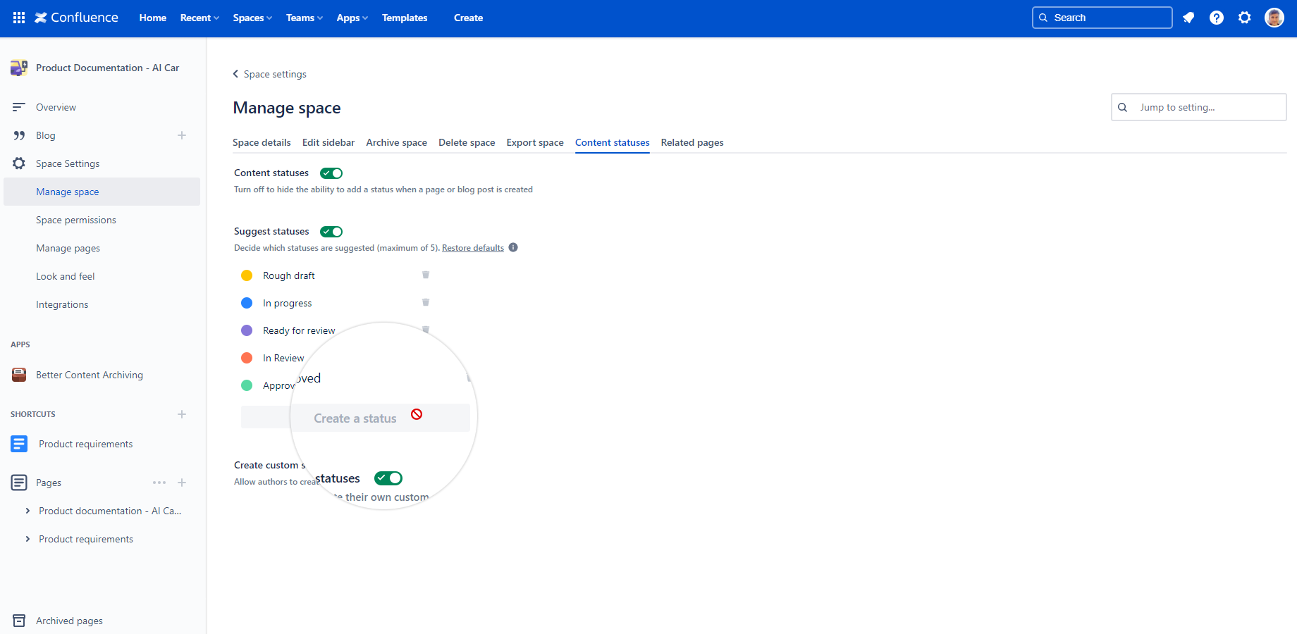 Confluence page status: a comprehensive guide to m... - Atlassian Community