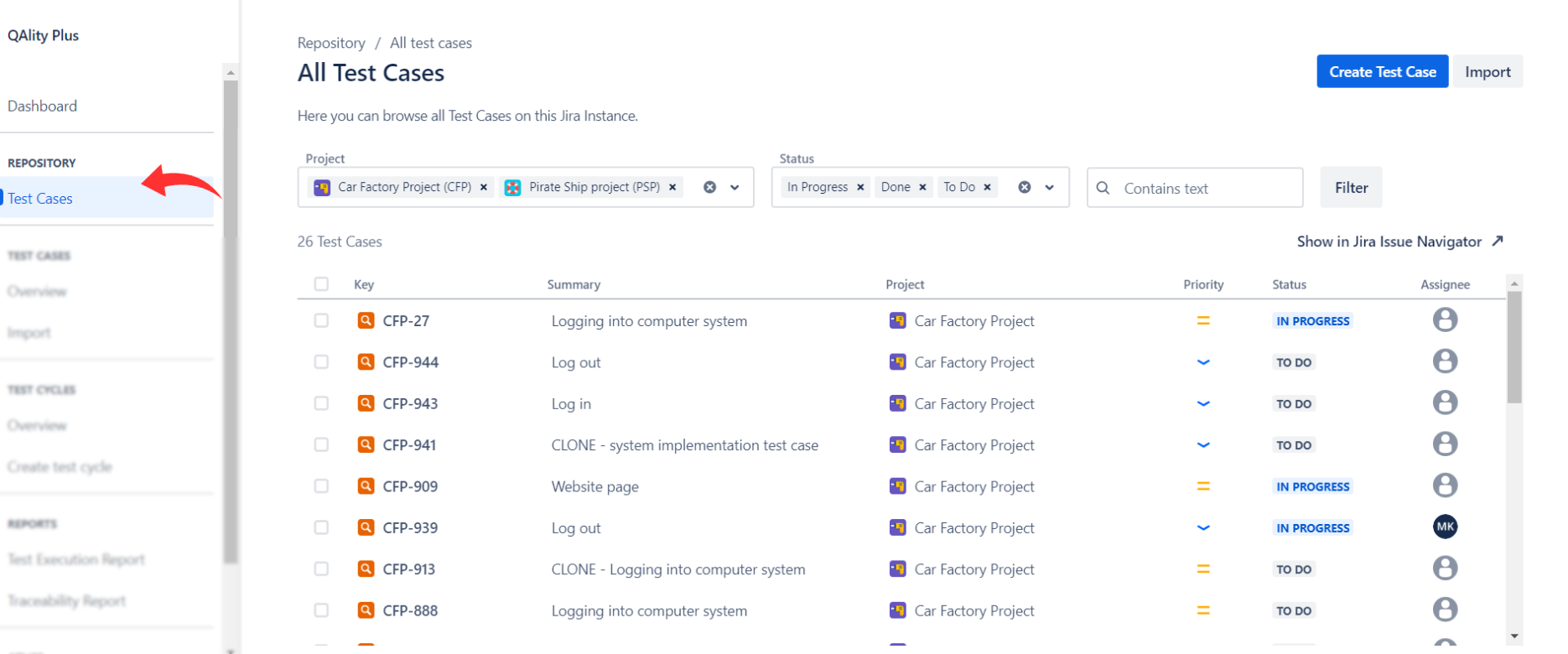 Can I add the plugin of the testcase repository( t...
