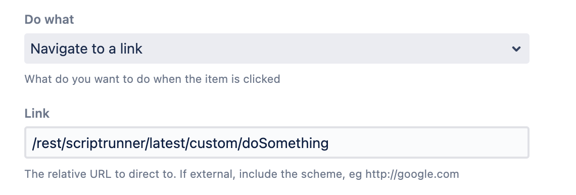 Solved: Scriptrunner | Web-item | How to use custom variab...