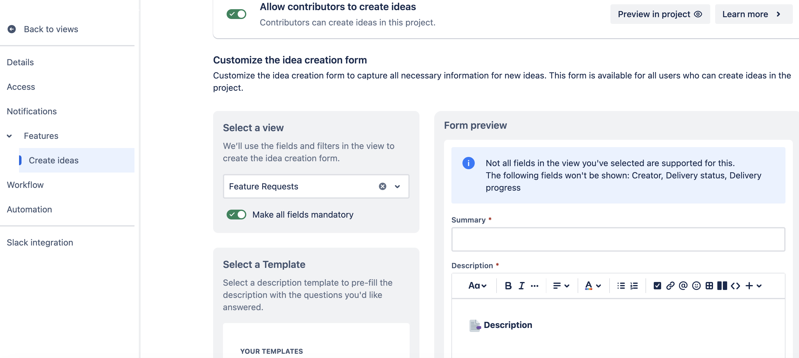 Solved: How can I make a form in Jira Product Discovery Pr...