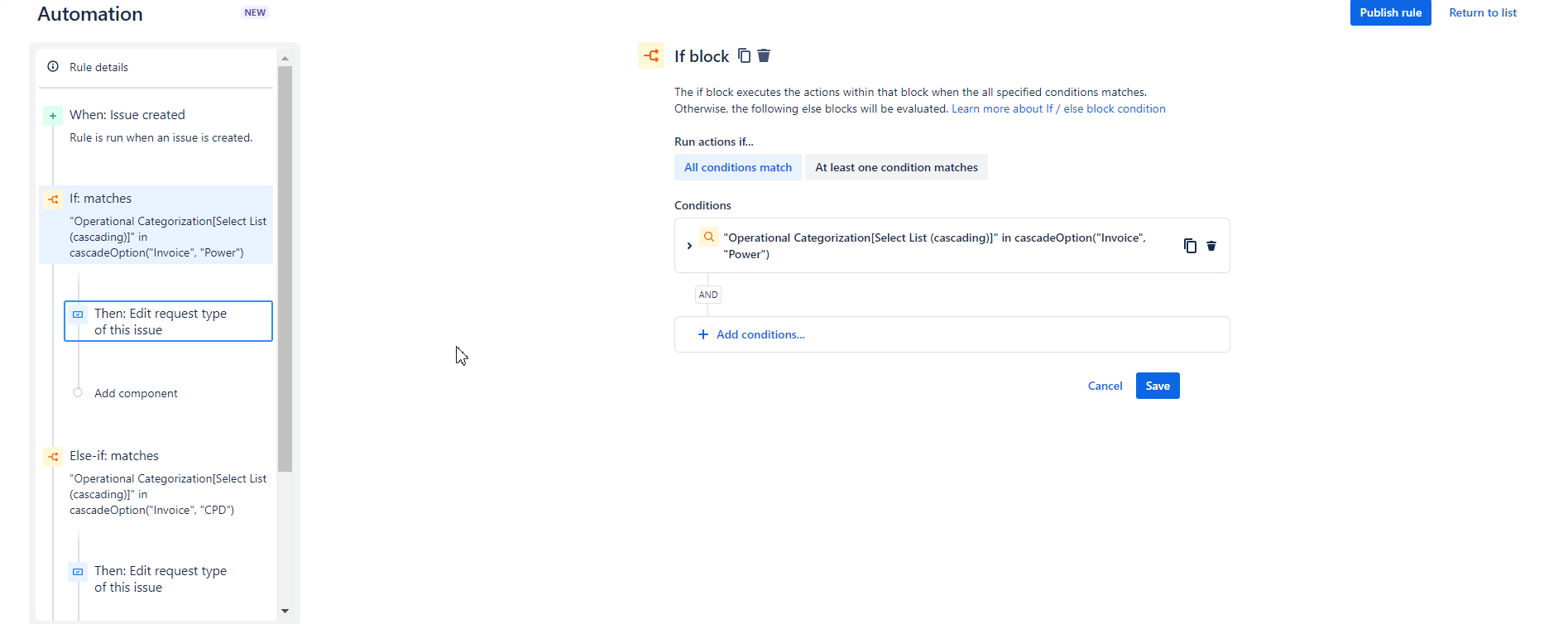 Solved How To Set Request Type Automatcially Based On The