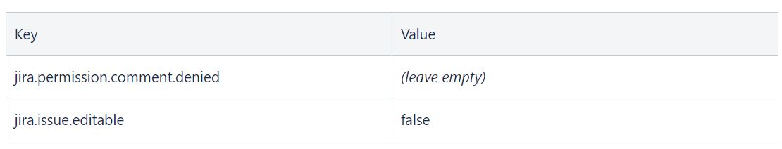 How to disable editing for closed Jira issues (clo...
