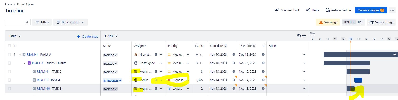 Advanced Roadmap auto scheduling priority manageme...