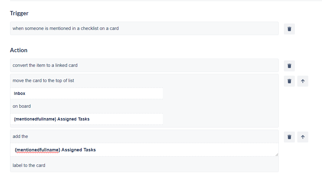 How to convert a checklist item to a new card for ...
