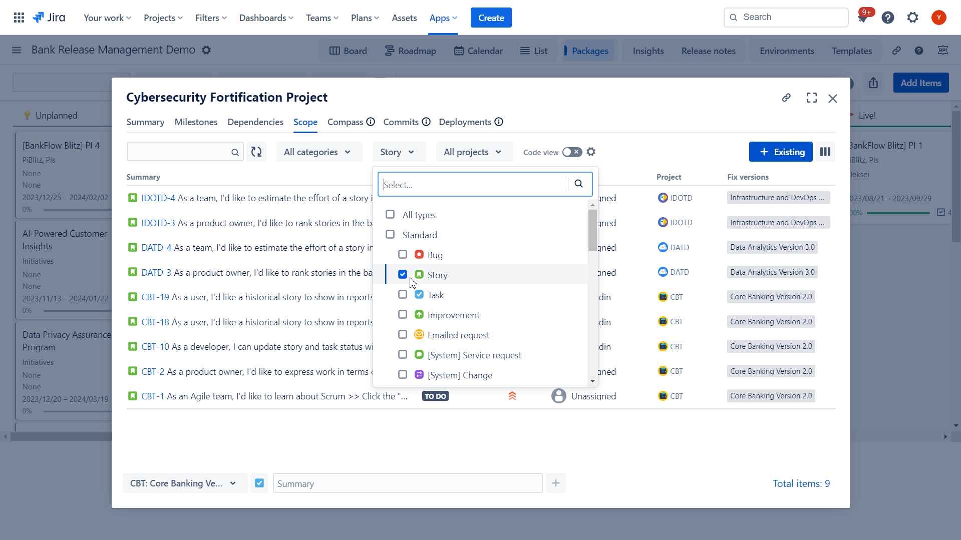 Manage Roadmap and Release