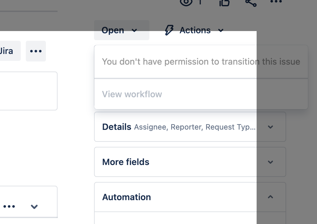 Permission To Transition Issue