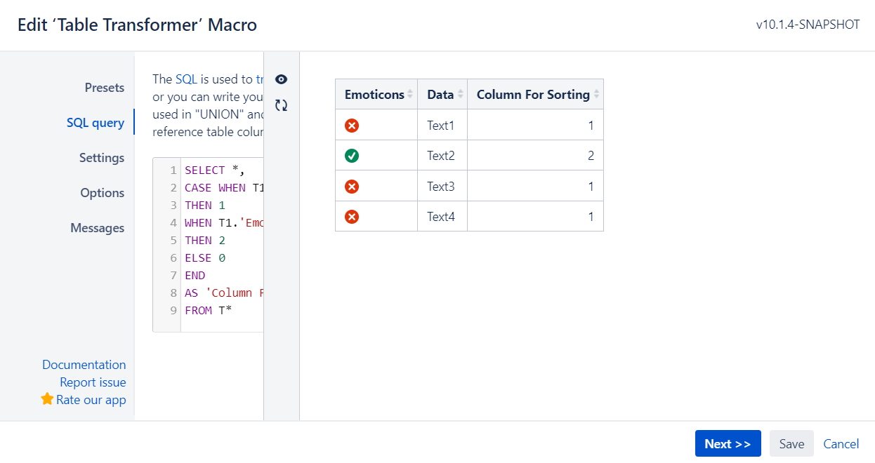 Solved: Columns containing only icons cannot be sorted