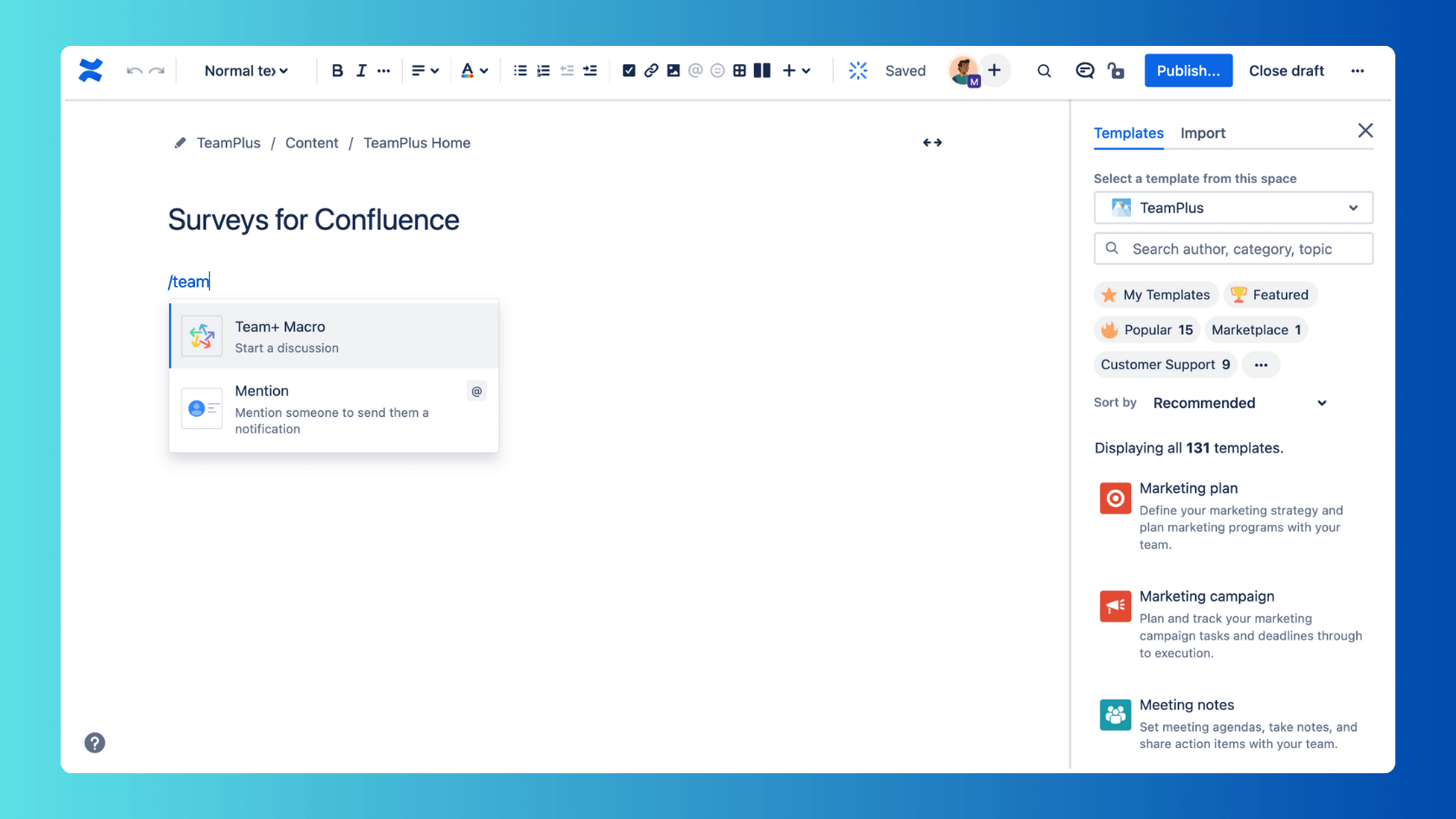 Creating Interactive Surveys in Confluence: A Step... - Atlassian Community