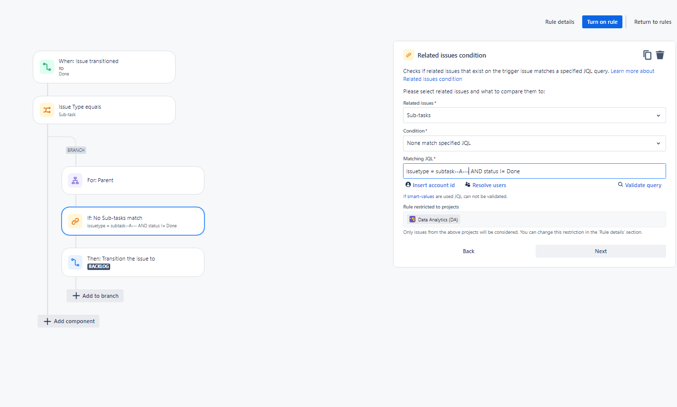 Solved: How to create automation with 2 type subtask condi...