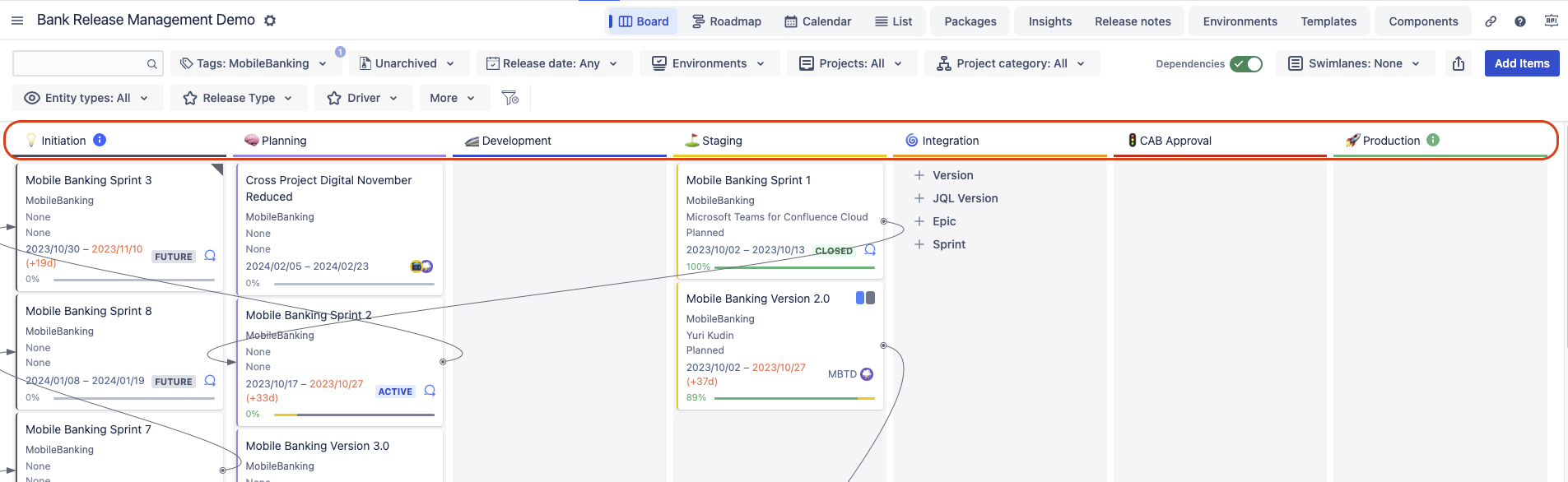 Fix Versions Approvers option