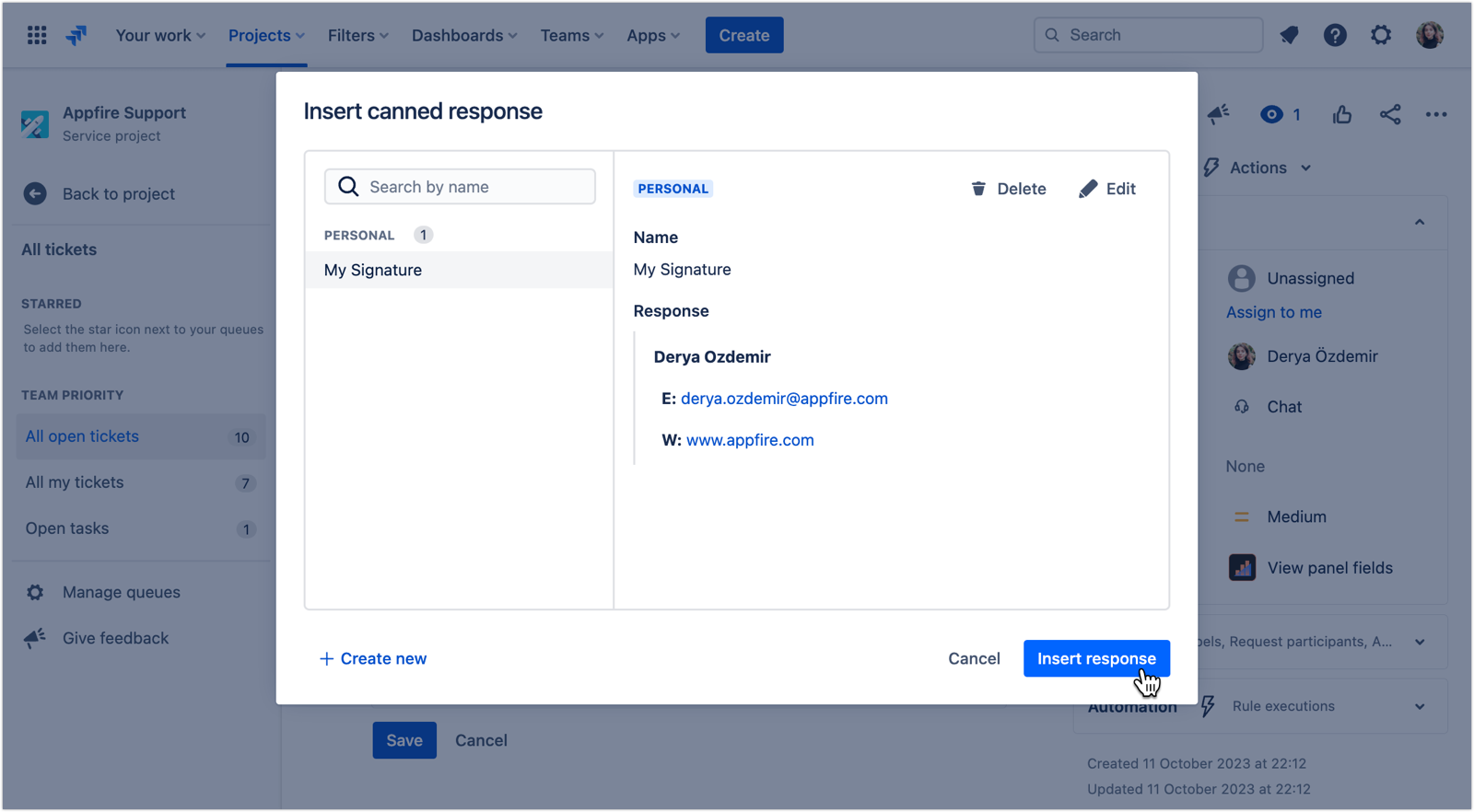 🚀 The Power of Professional Response Signatures i... - Atlassian Community