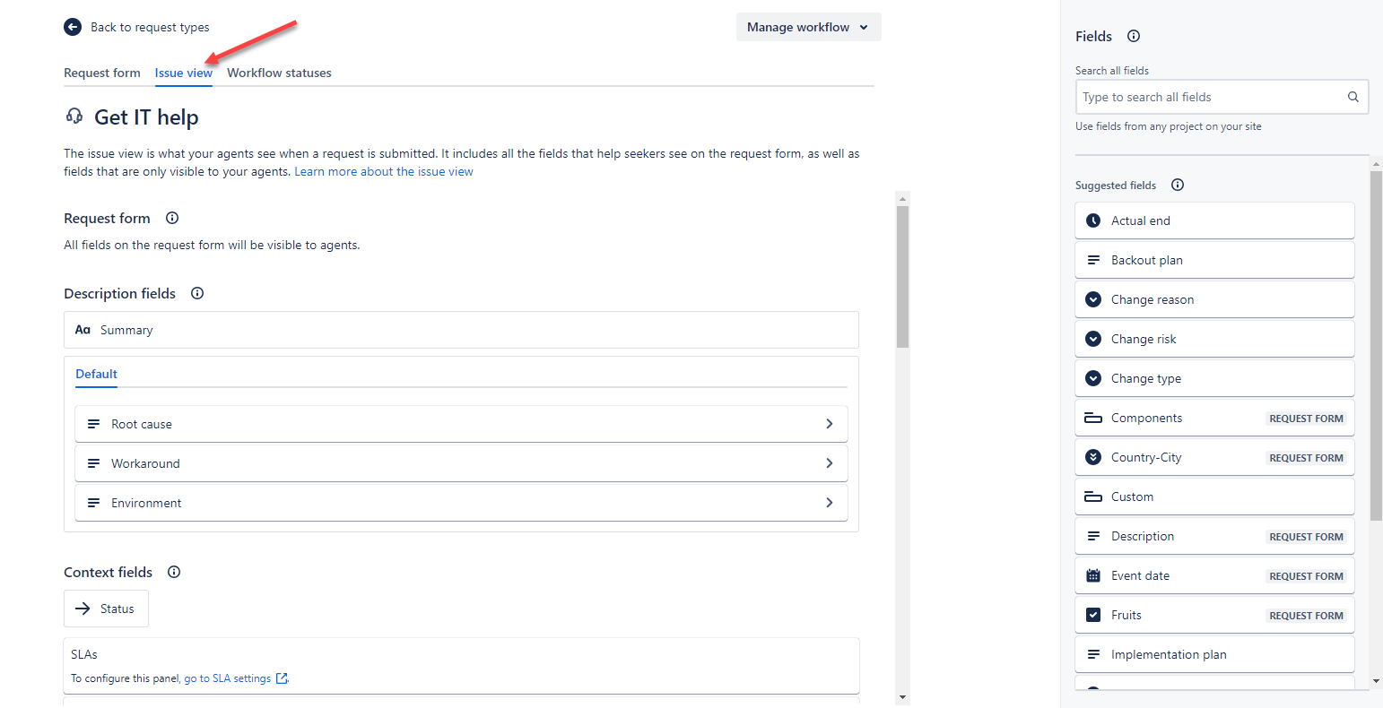 Solved: Change a order of a JSM change field (Not customer...