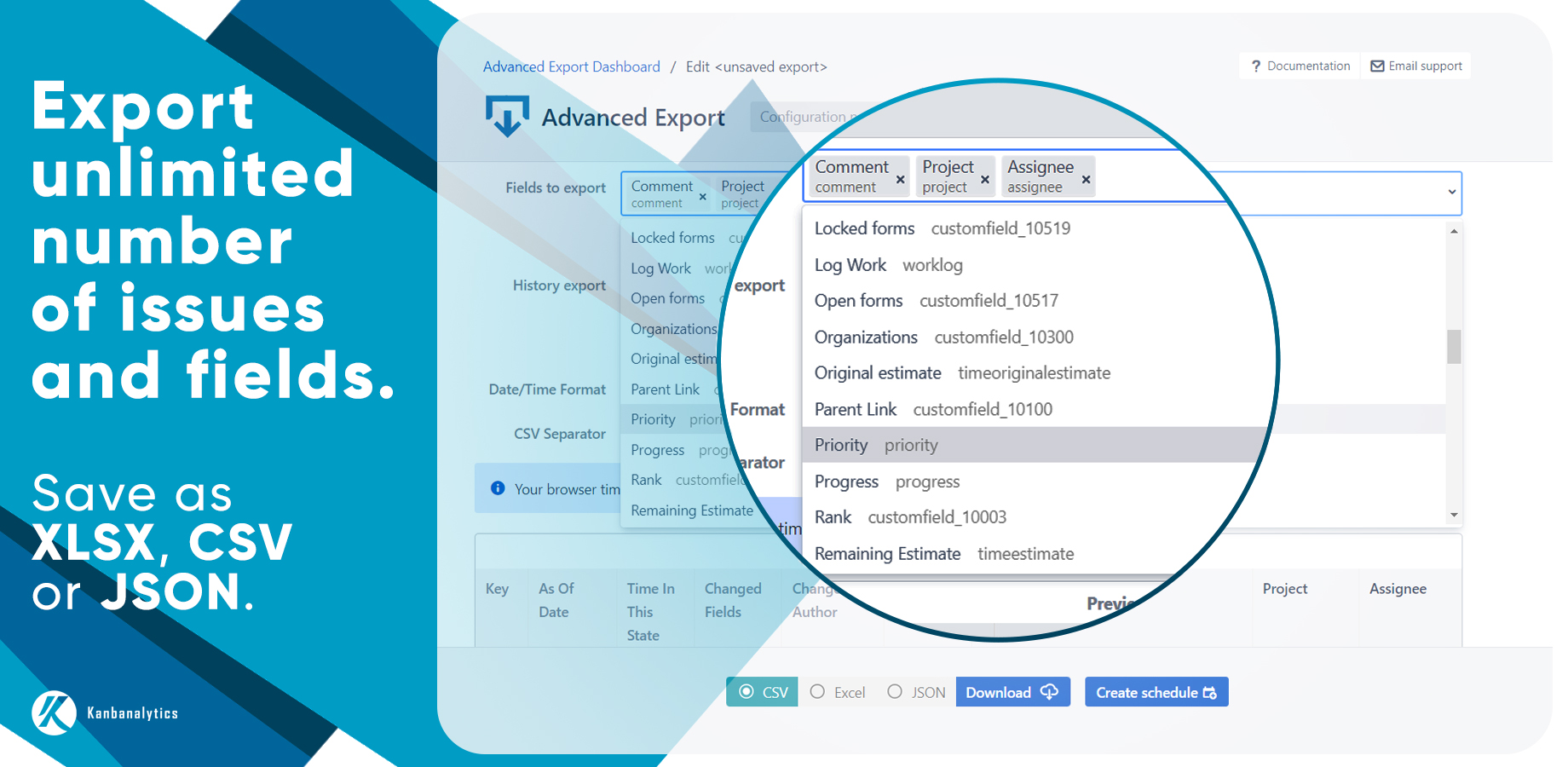 Solved How Do I Export All Issues To Excel Or Csv With Ji 