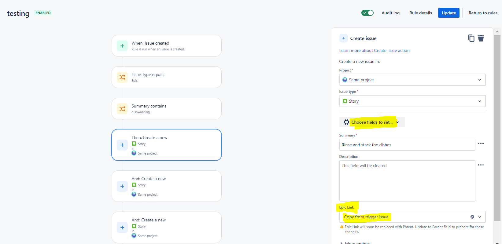 Solved: Use Automation to create stories based on keyword