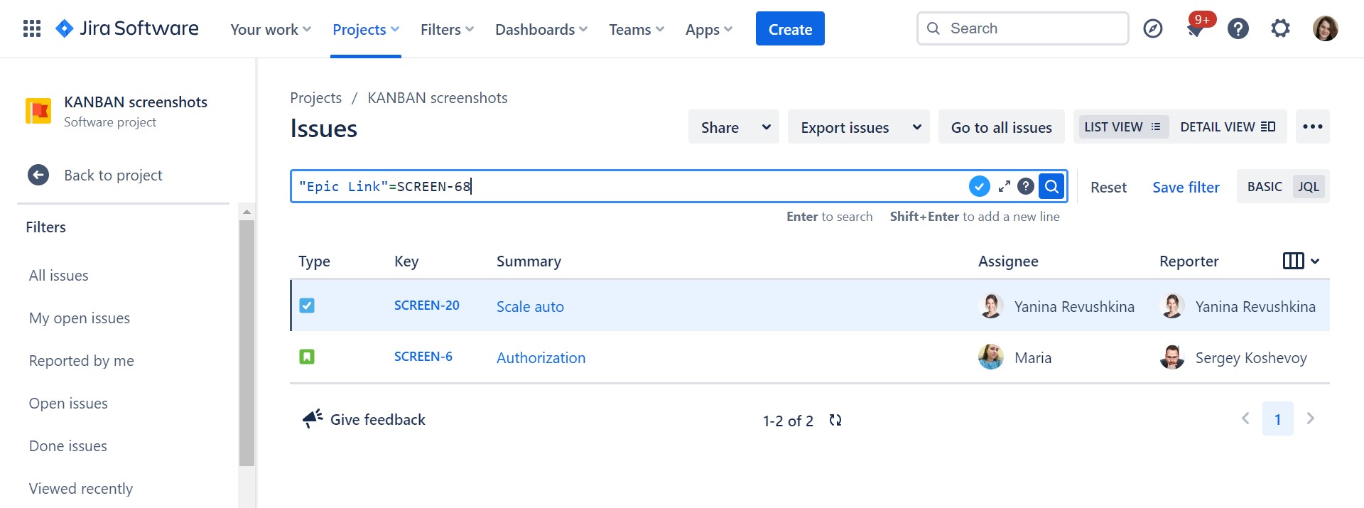 How to Filter Issues by Epic in Jira: A Comprehens... - Atlassian Community