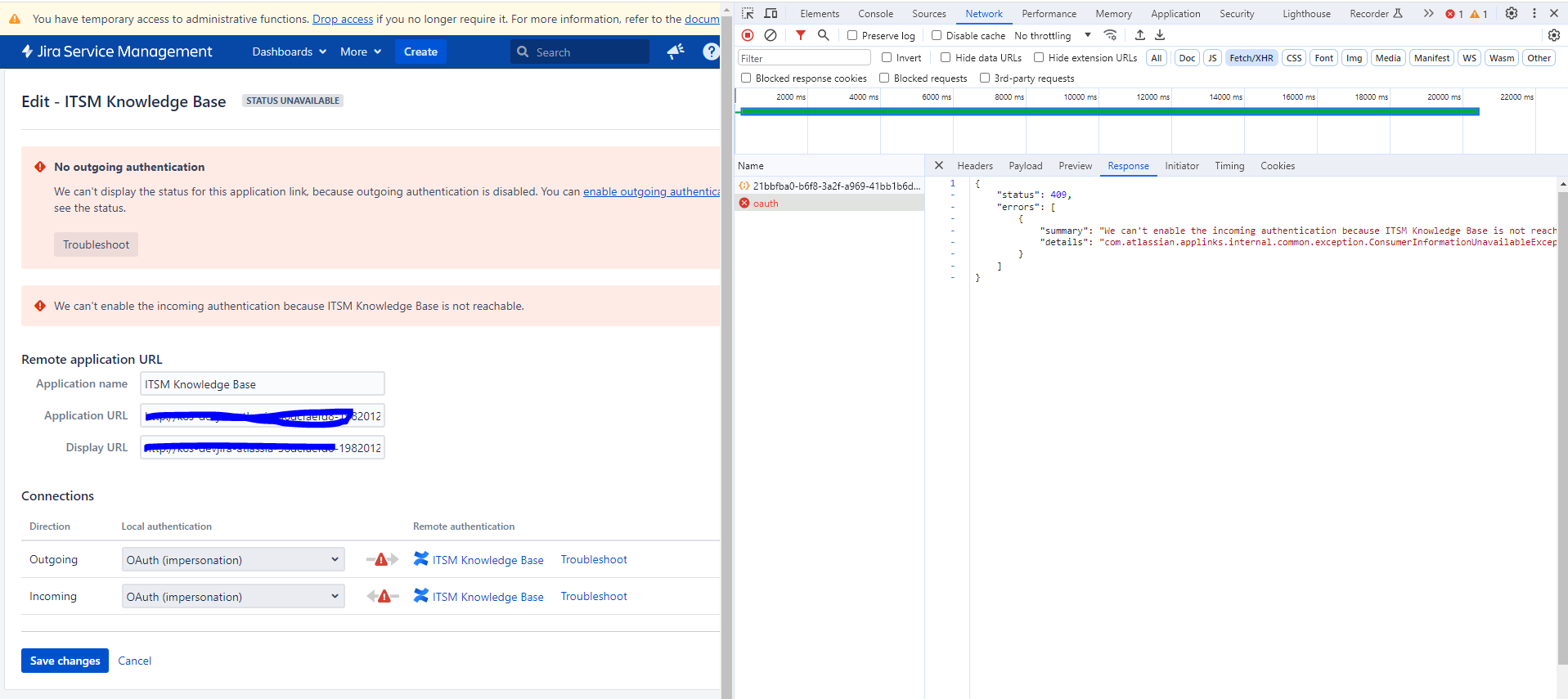 How Can I Fix Error With Application Link
