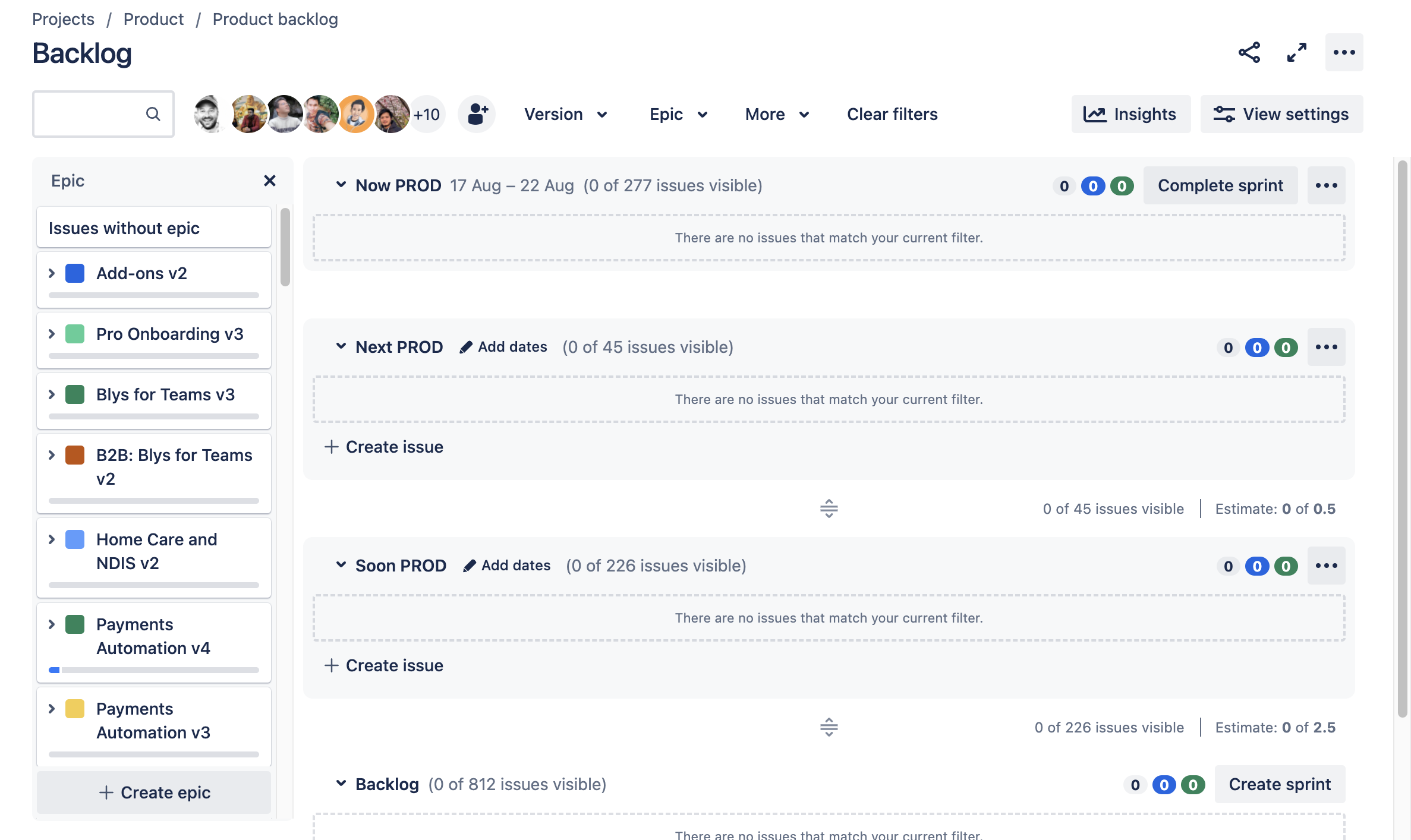 Upcoming: The backlog epic panel will soon use epi... - Page 2 ...