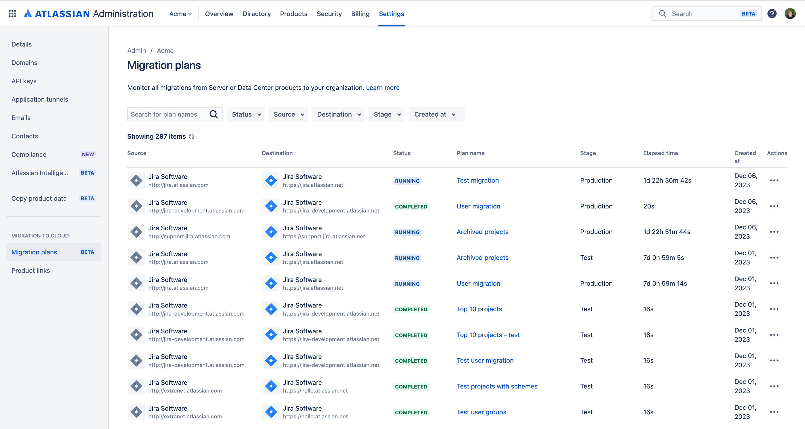 Early Access Program: monitor migrations from the ... - Atlassian Community