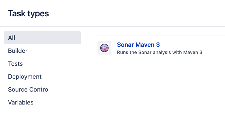 Why does the Sonar Maven 3 Task fail in Bamboo