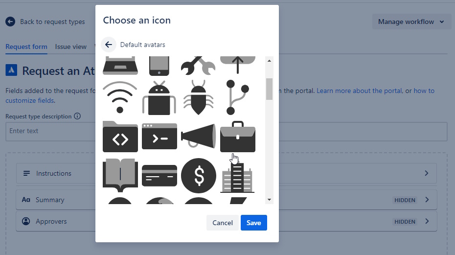 JSM Request Type Icon Pack