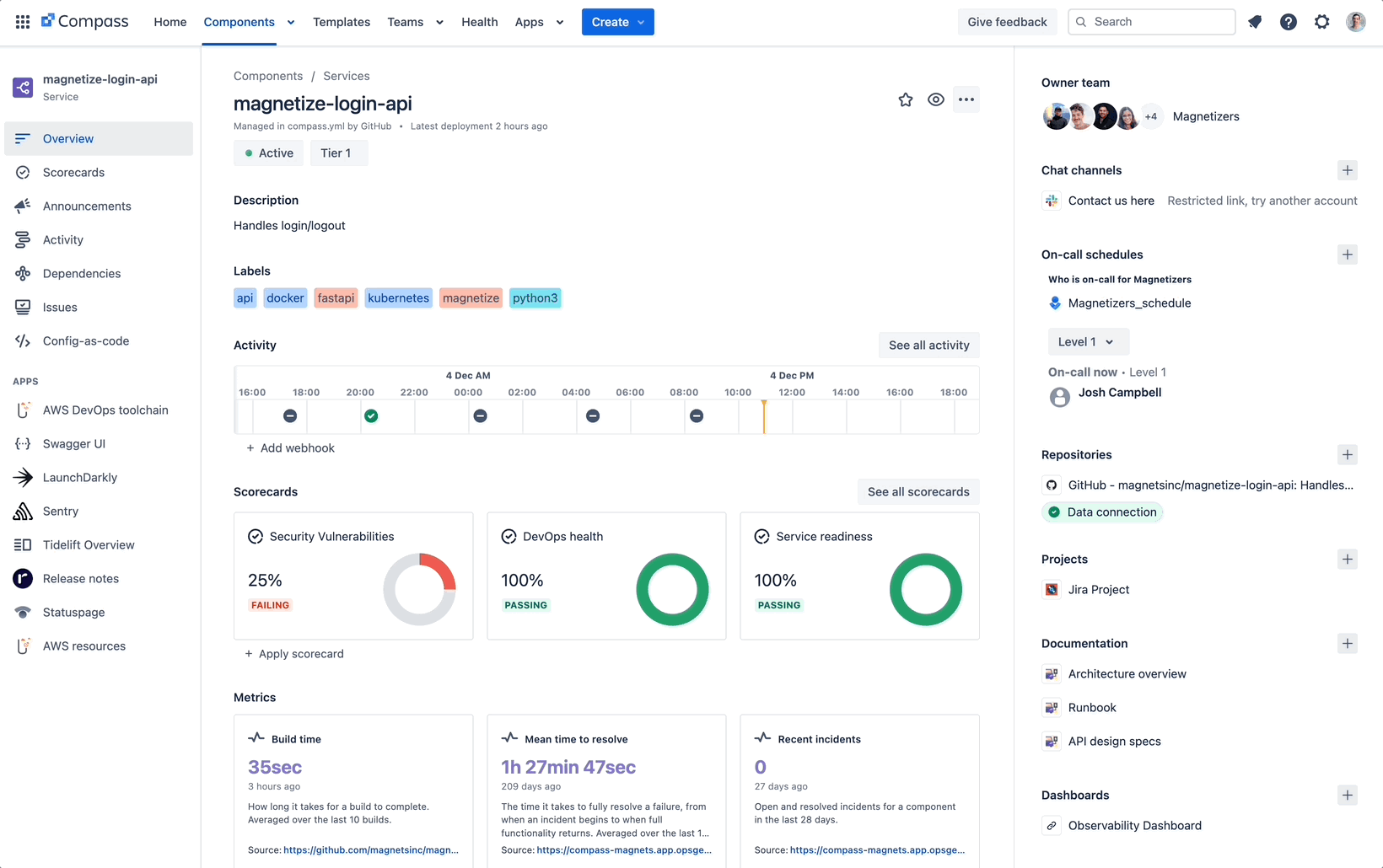 Compass December updates | Atlassian Community