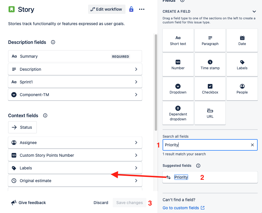 Solved: How can I set a priority on a task/issue?