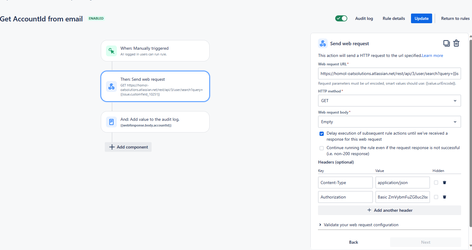 Solved Rest Api Not Getting Accountid Web Response