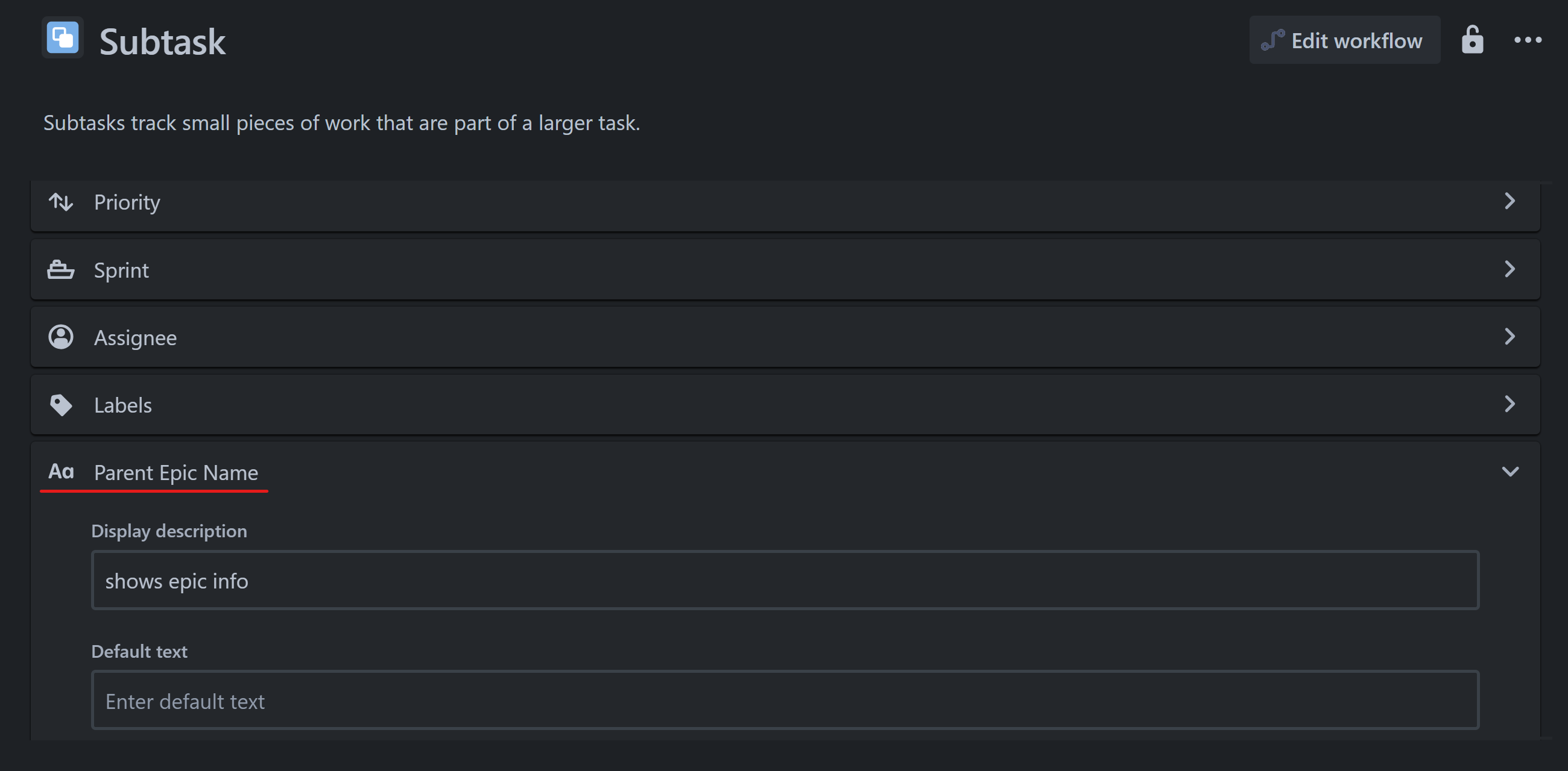 How to add Epic link to Subtask with new Parent fi...