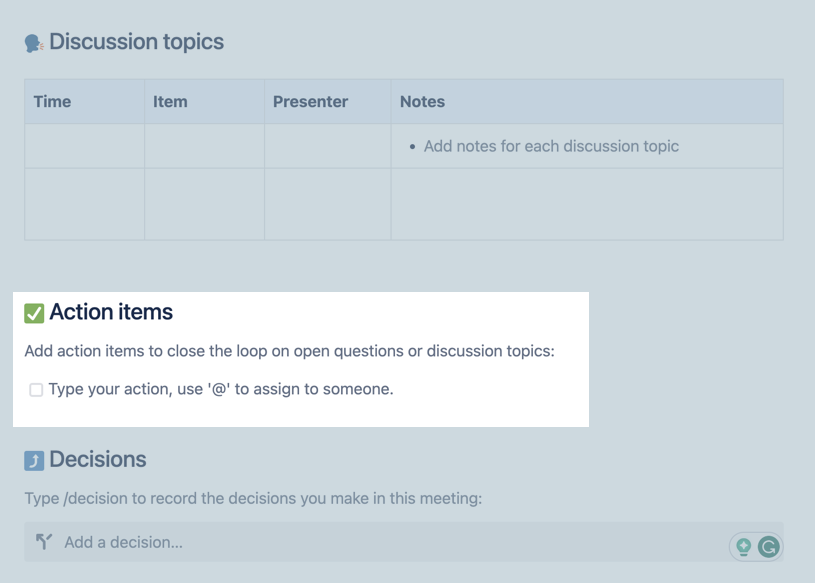 Take Effective Meeting Notes in Confluence 📝 - Atlassian Community