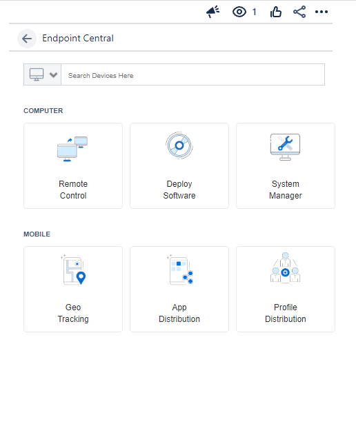 Endpoint Central Integration and automation