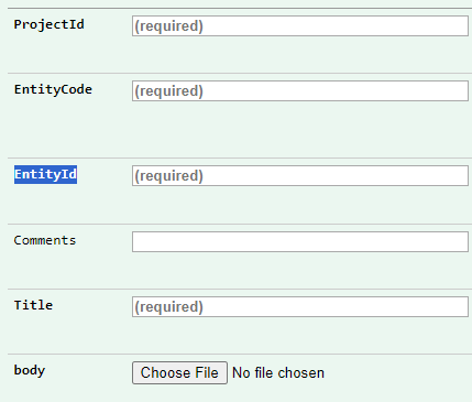 EntityCode and EntityId in jira