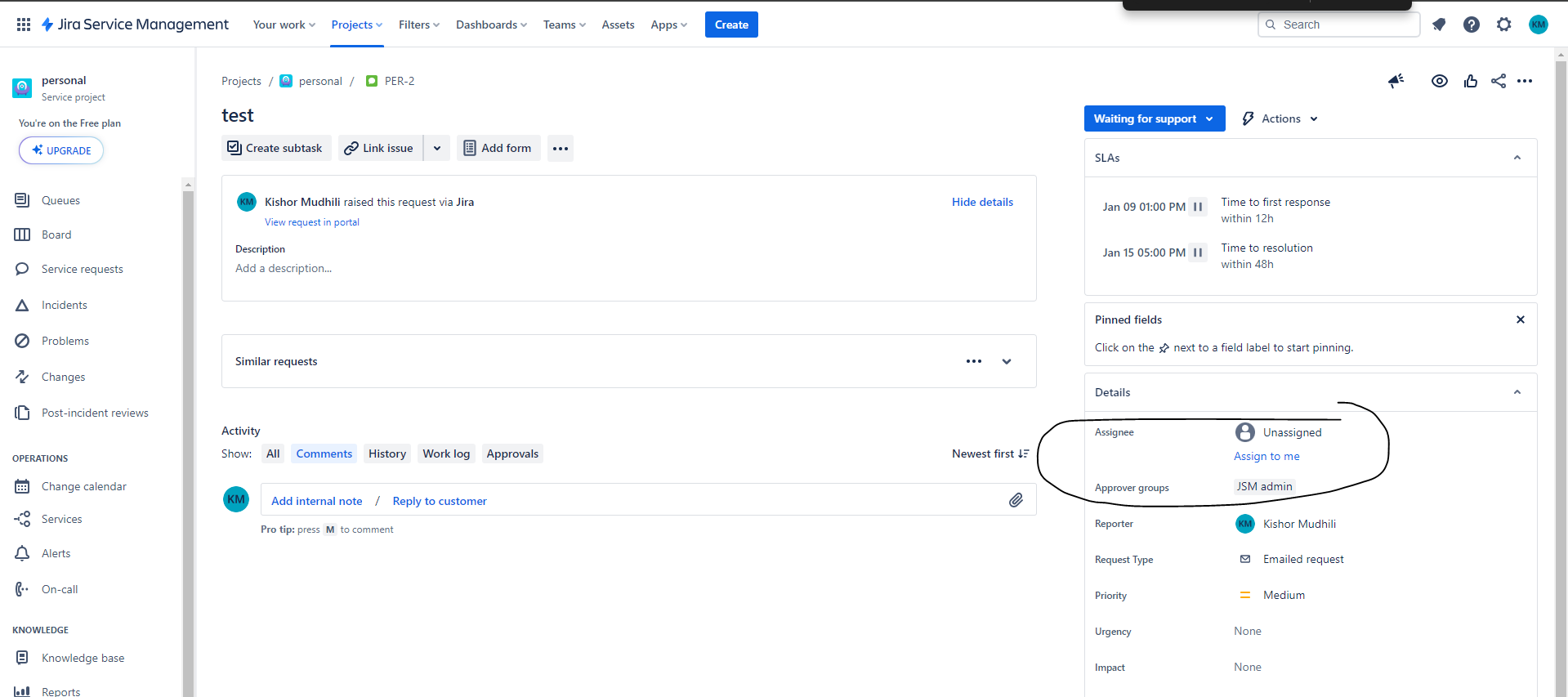 relationship between approver group and assignee